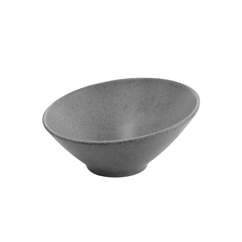 Bowl inclinado 21 cm melamina gray granite Concasse #261938 – Tienda La ...
